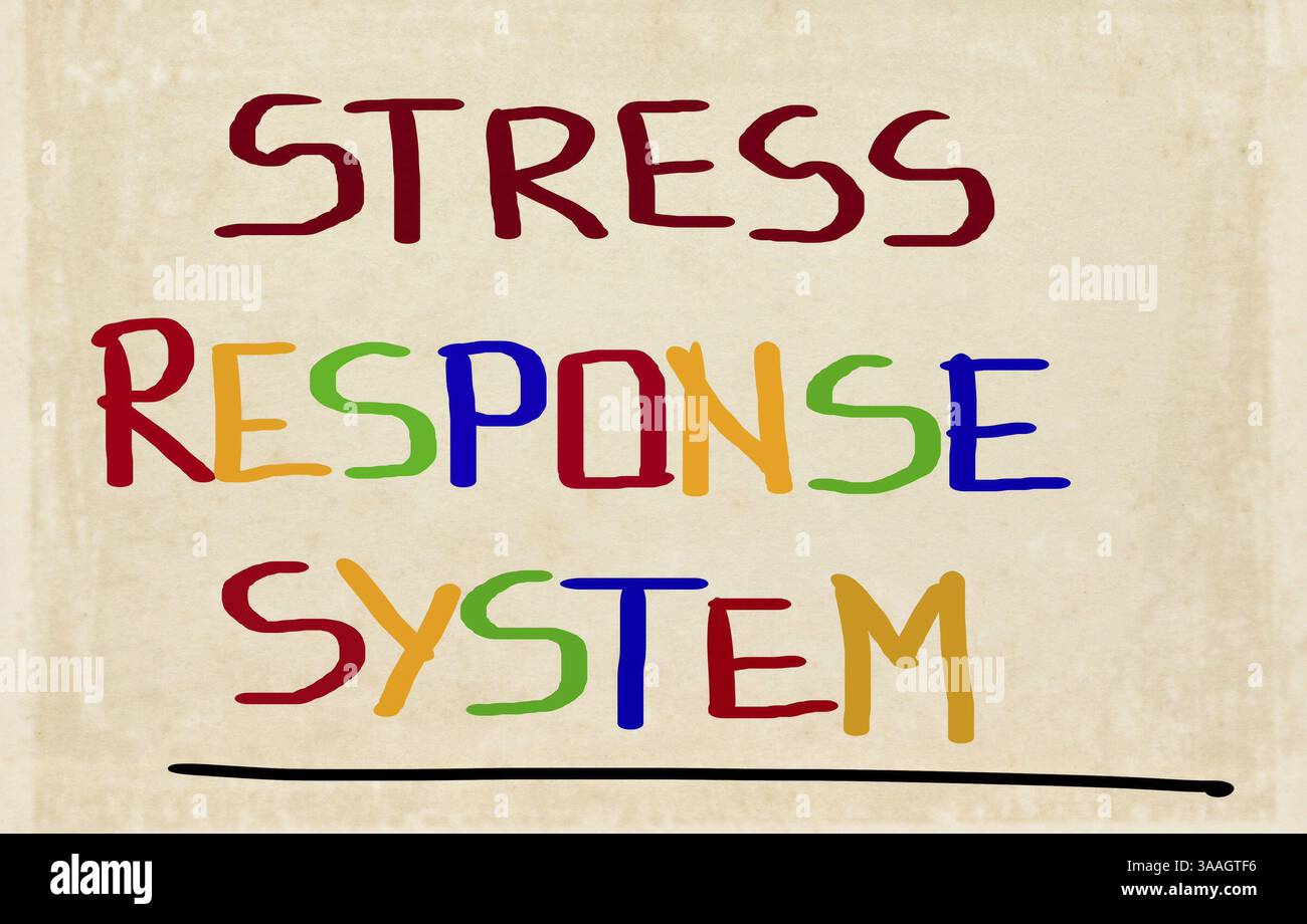 Stress Response System Concept Stock Photo - Alamy