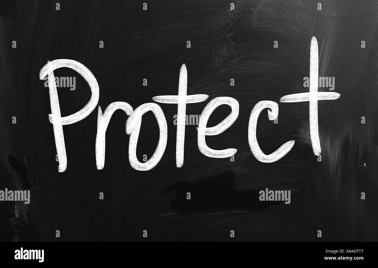 Health concept handwritten with chalk on a blackboard Stock Photo - Alamy