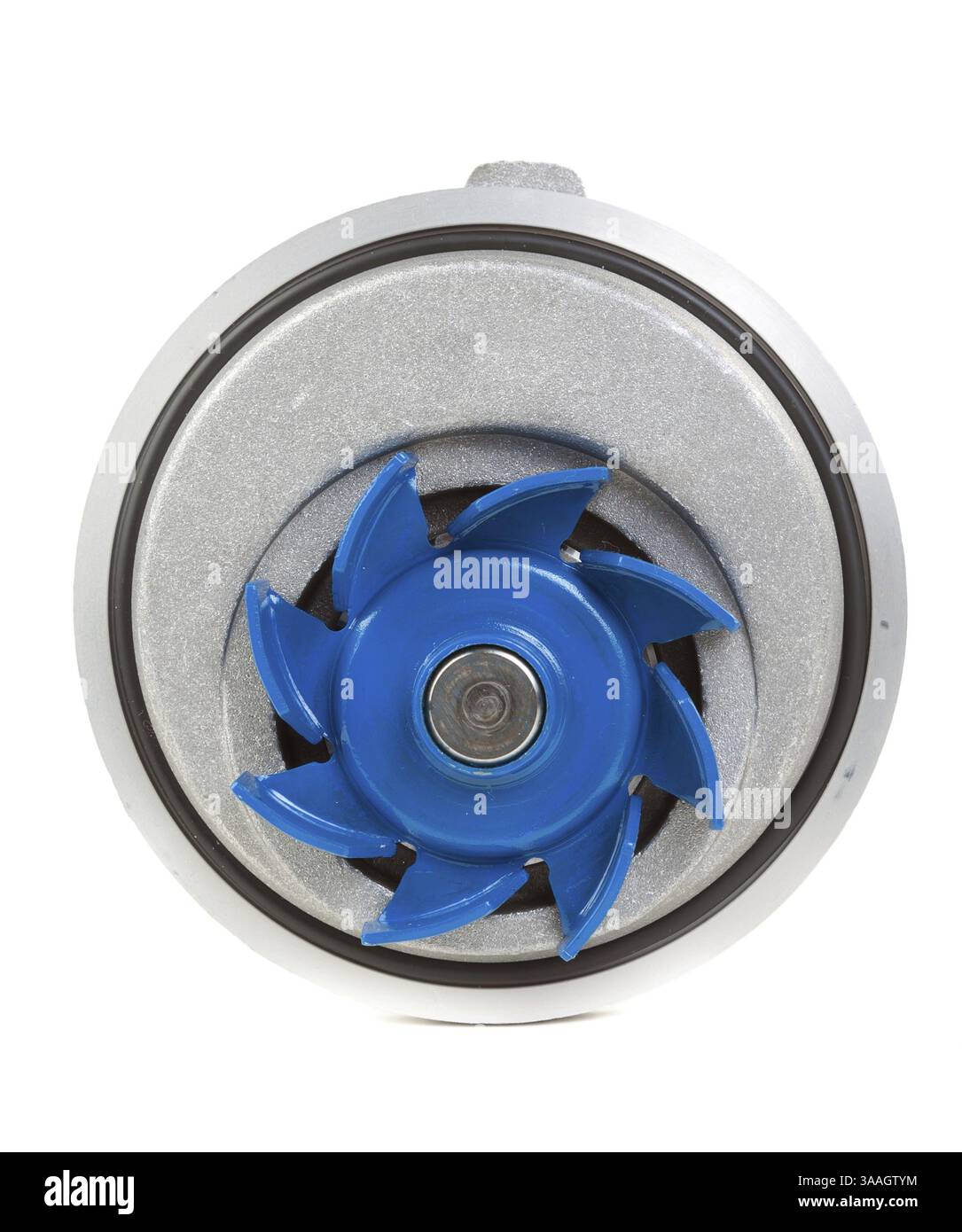 Water pump motor. Isolated on white background Stock Photo - Alamy