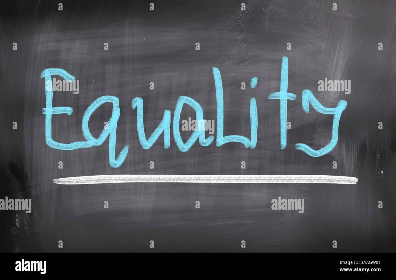 Political concept sign equality hi-res stock photography and images - Alamy