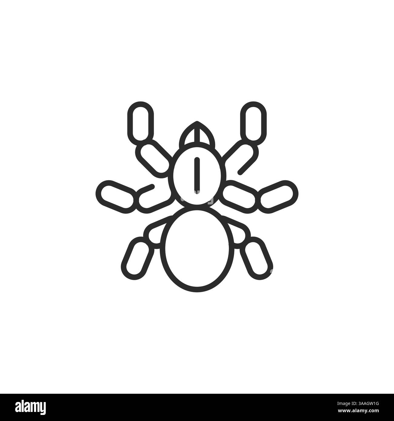 Spider environment Stock Vector Images - Alamy