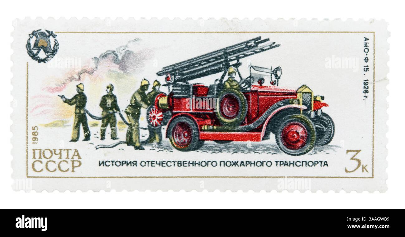 Australian fire truck Cut Out Stock Images & Pictures - Alamy