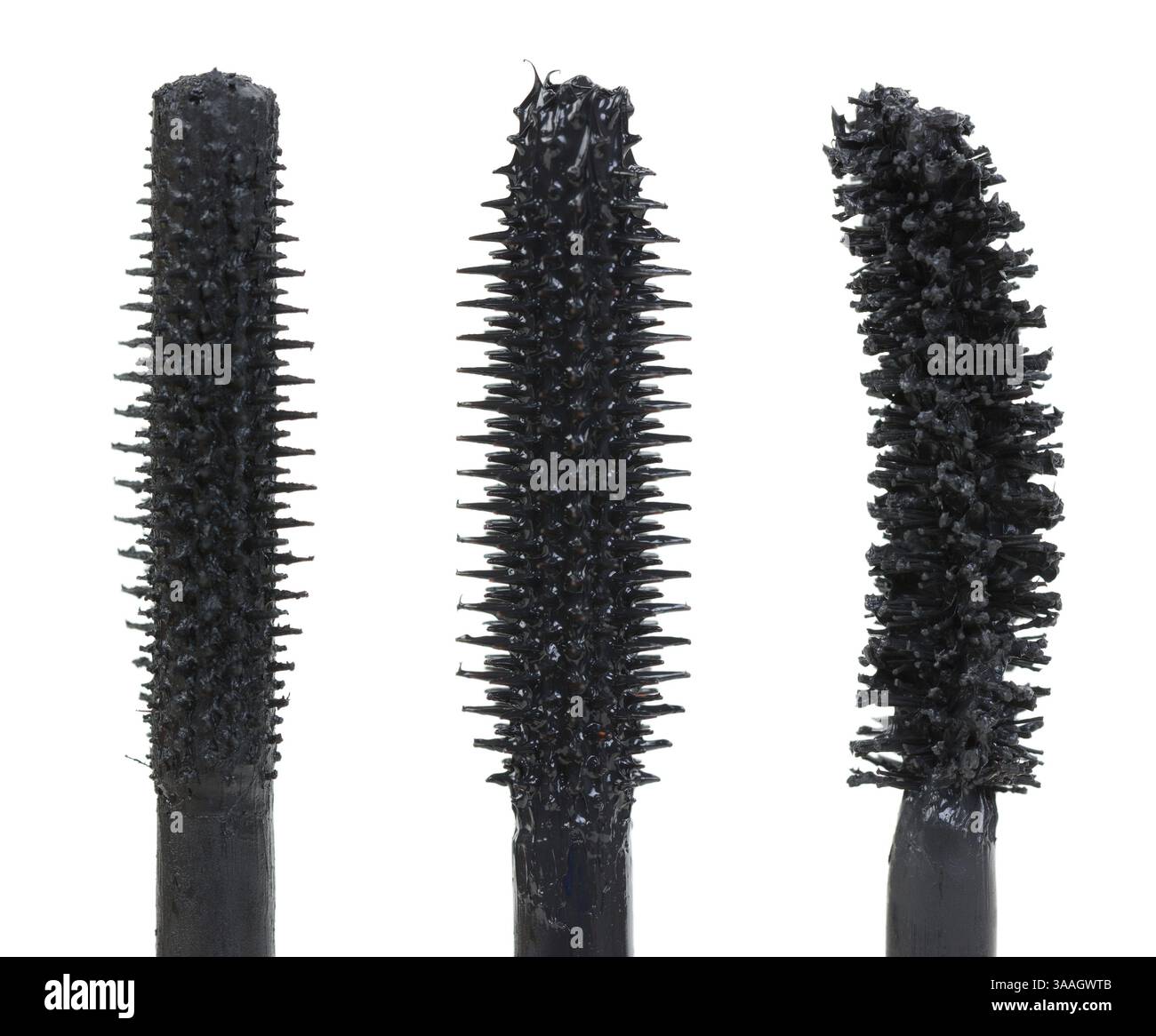 Mascara brushes macro on white hi-res stock photography and images - Alamy