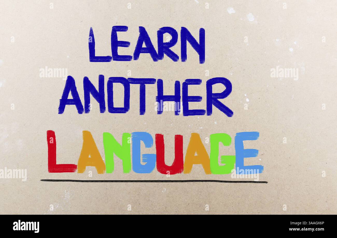 Language studies international school hi-res stock photography and ...