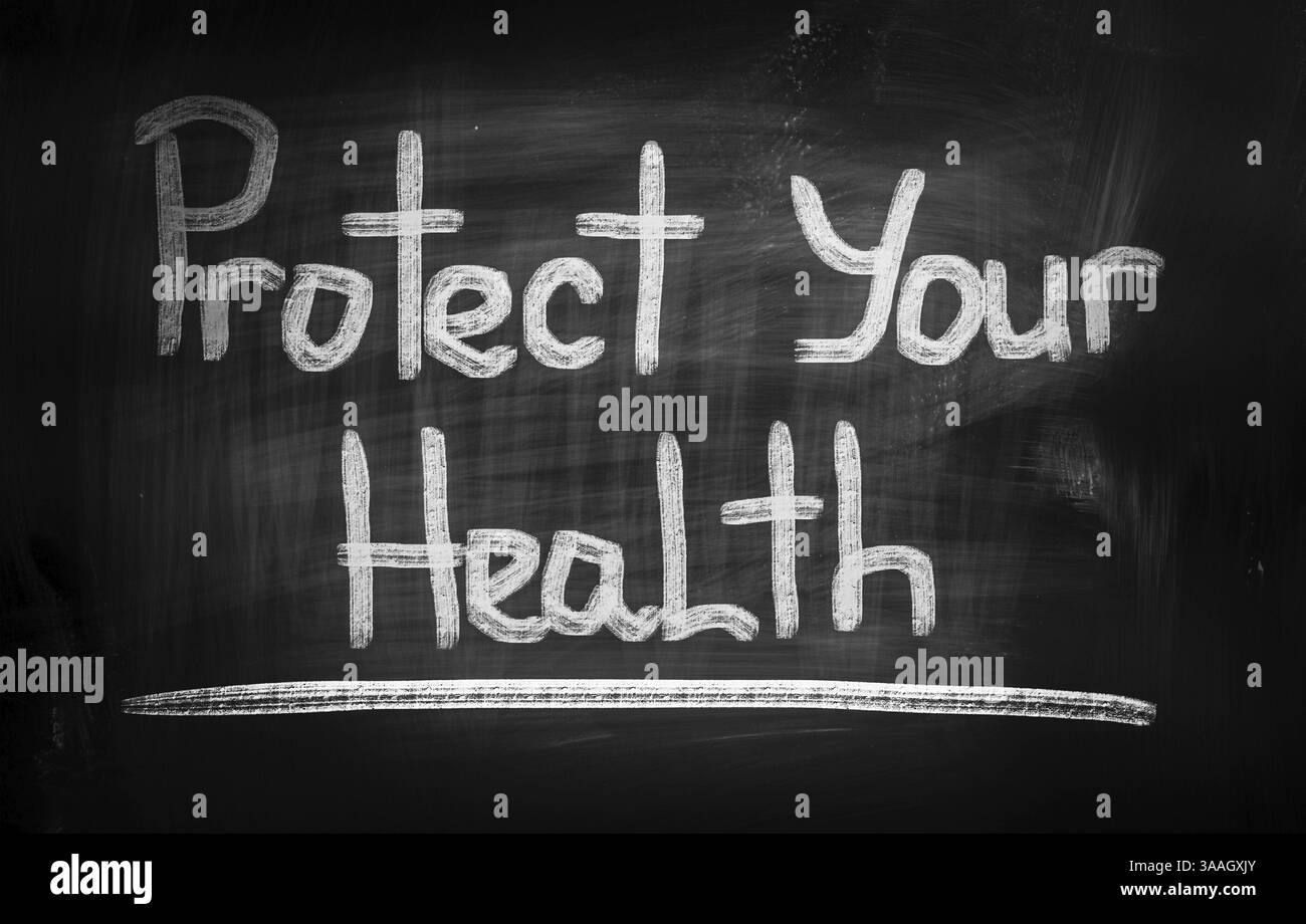 Protect Your Health Concept Stock Photo - Alamy