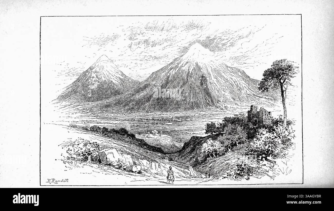 Mount Ararat resting place of the Ark of Noah from the book Graven in ...