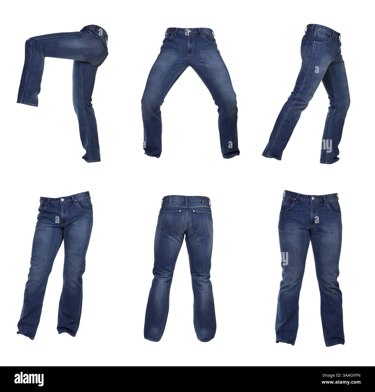 Collage of mens jeans hi-res stock photography and images - Alamy