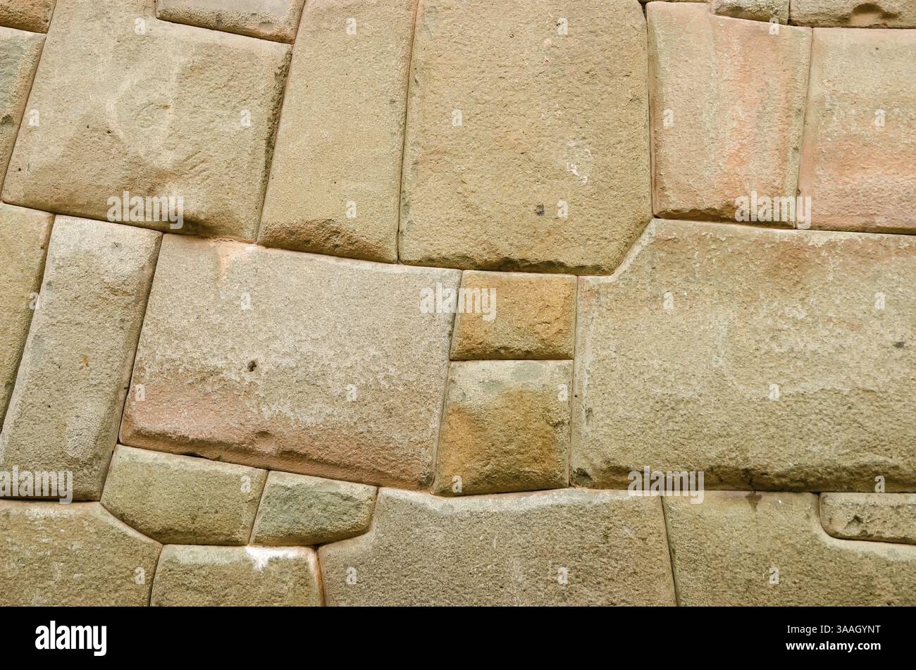 Wall from the Inca era Stock Photo - Alamy