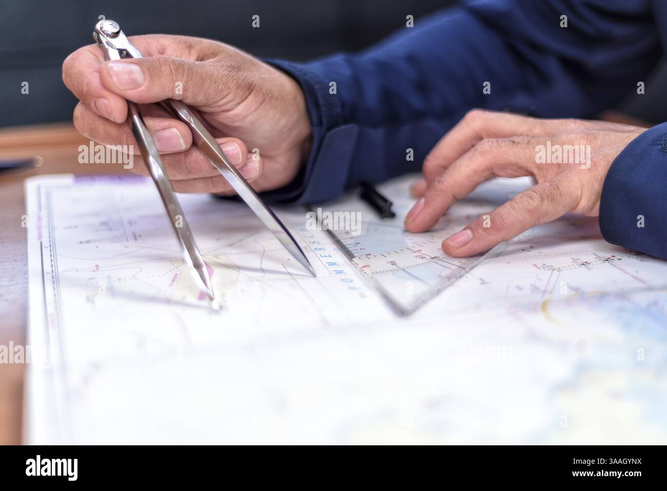Ship chart room hi-res stock photography and images - Alamy