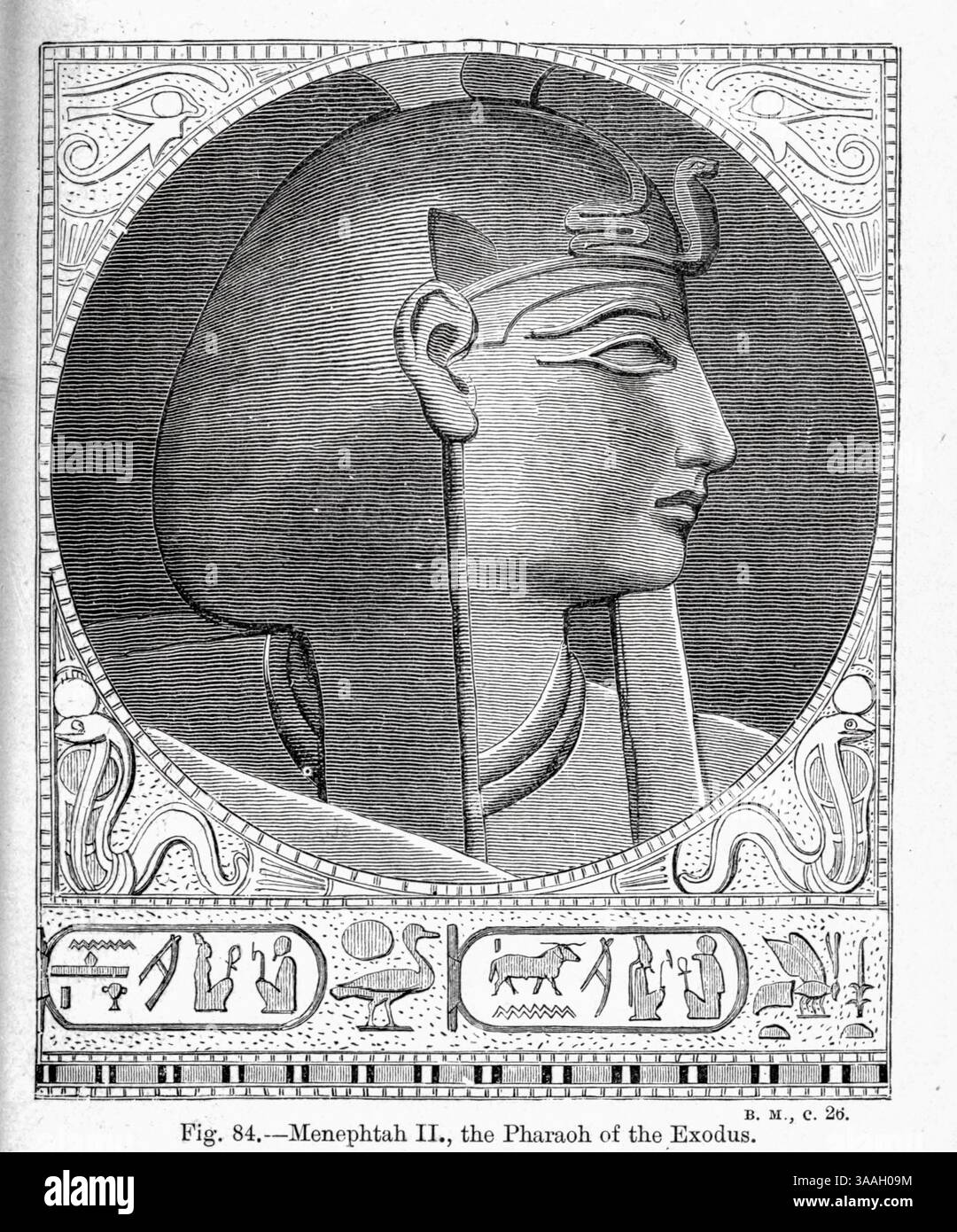 Menephtah II., the Pharaoh of the Exodus. [Merneptah or Merenptah was ...