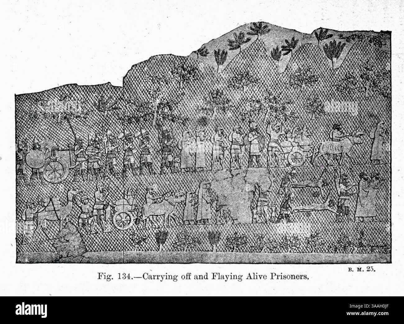 Carrying off and flaying alive prisoners from the book Graven in the ...