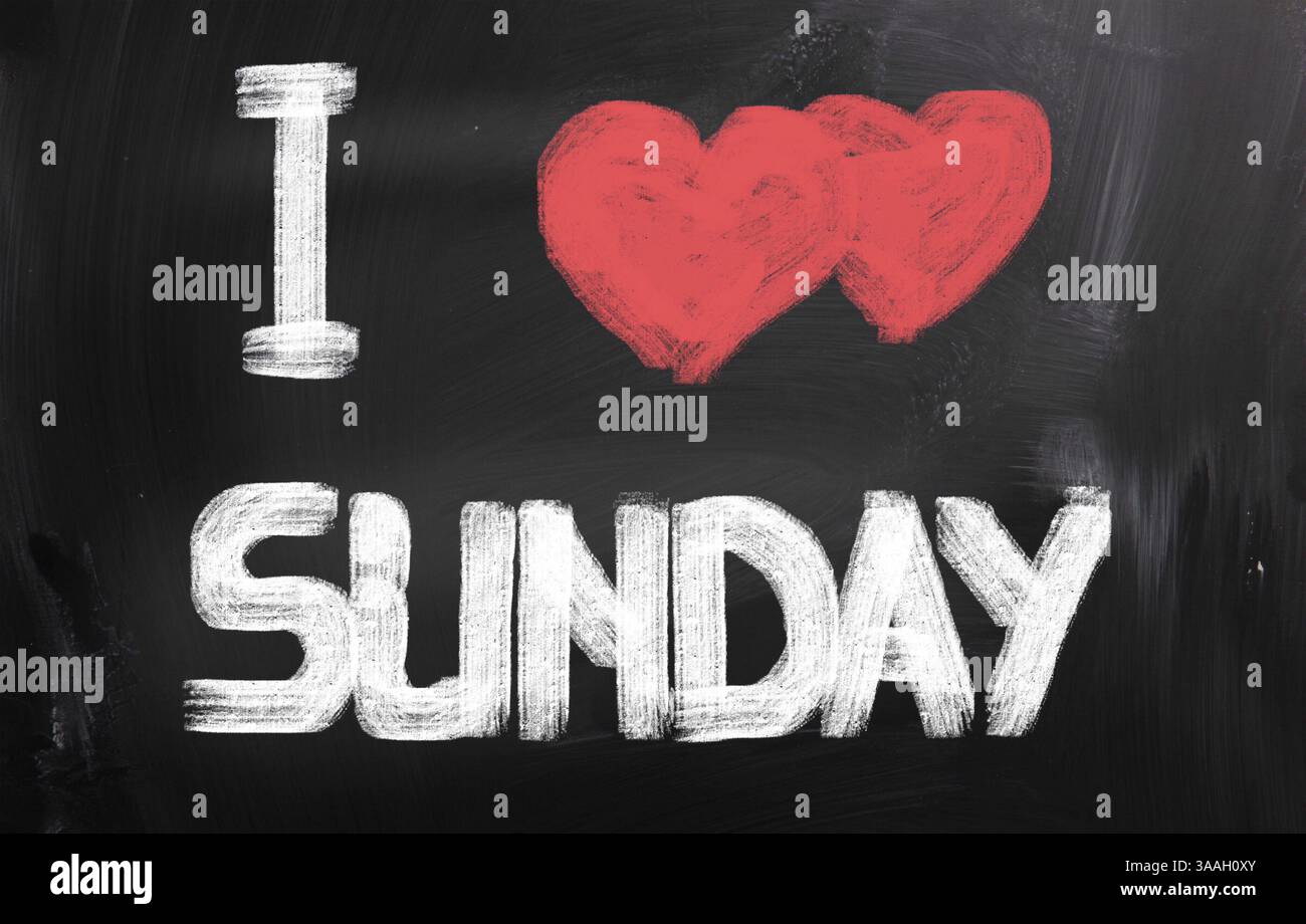 Sunday design hi-res stock photography and images - Alamy