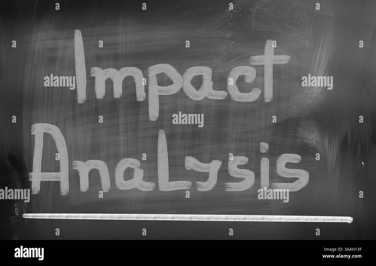 Impact Analysis Concept Stock Photo - Alamy