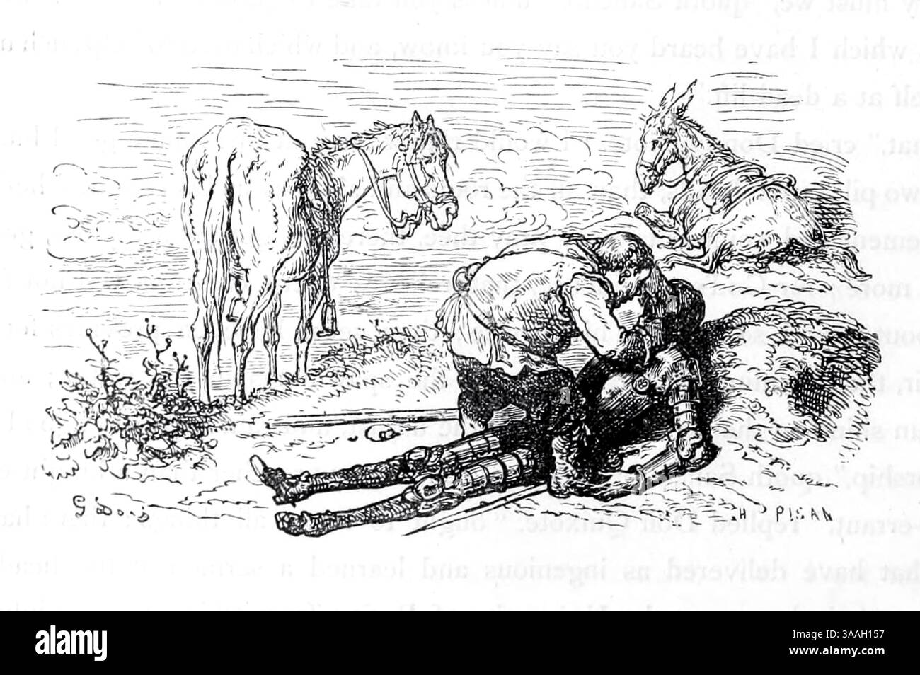 end of CHAPTER XVII Illustrated by Gostave Dore from Part 1 of the book ...