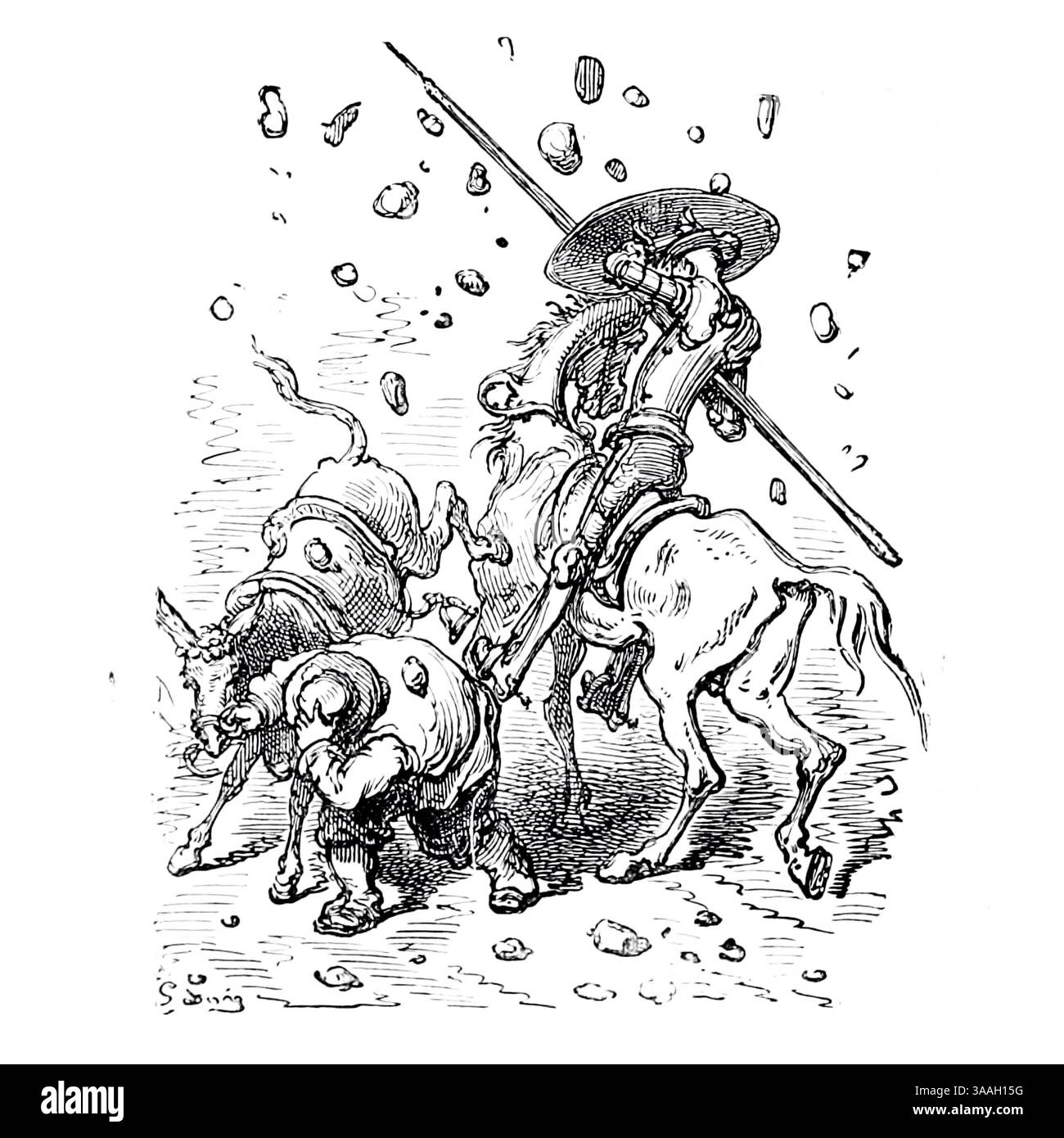 end of CHAPTER XXI Illustrated by Gostave Dore from Part 1 of the book ...