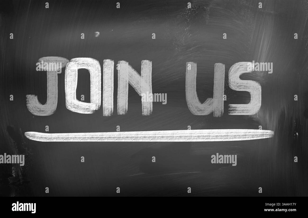 Join us Black and White Stock Photos & Images - Alamy