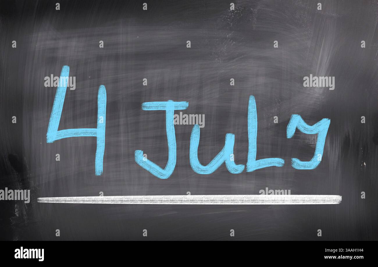 4 July Concept Stock Photo - Alamy