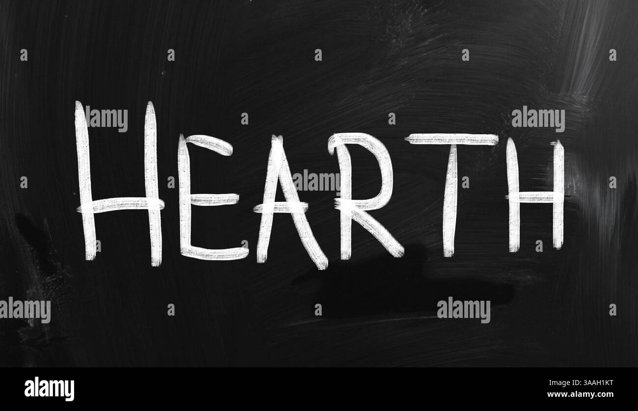 Health concept handwritten with chalk on a blackboard Stock Photo - Alamy