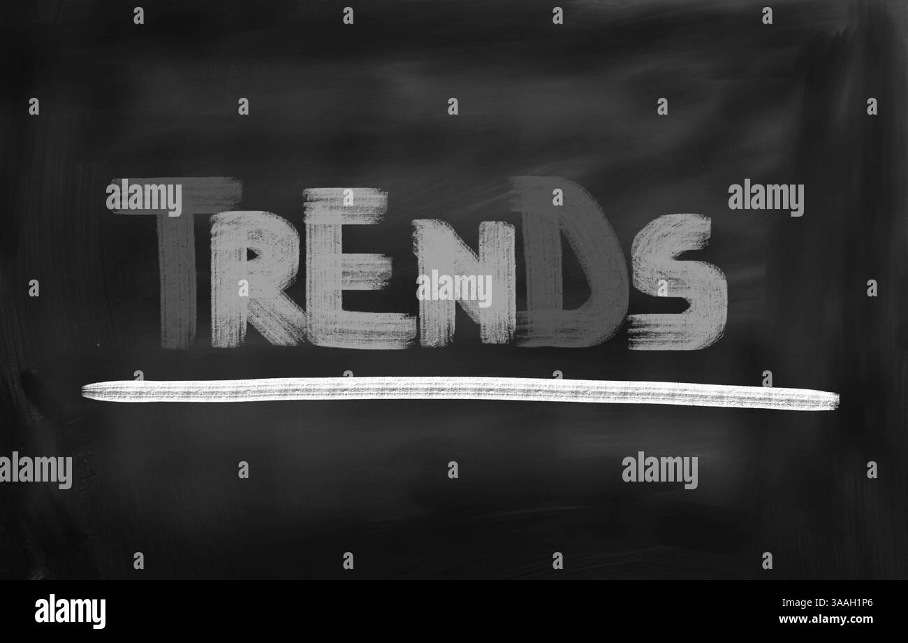 Trends concept hi-res stock photography and images - Alamy