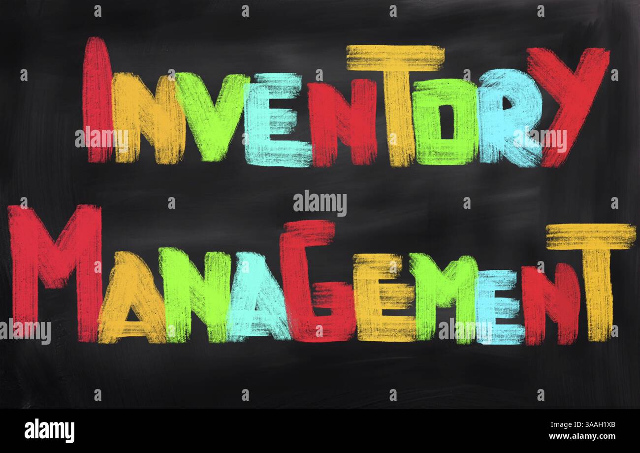 Inventory Management Concept Stock Photo - Alamy