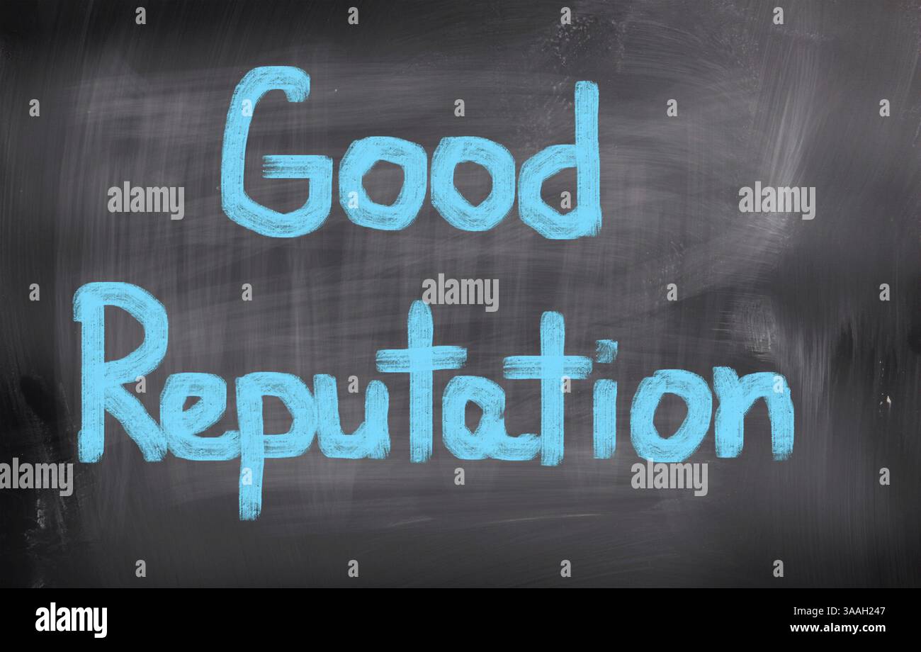 Good Reputation Concept Stock Photo - Alamy
