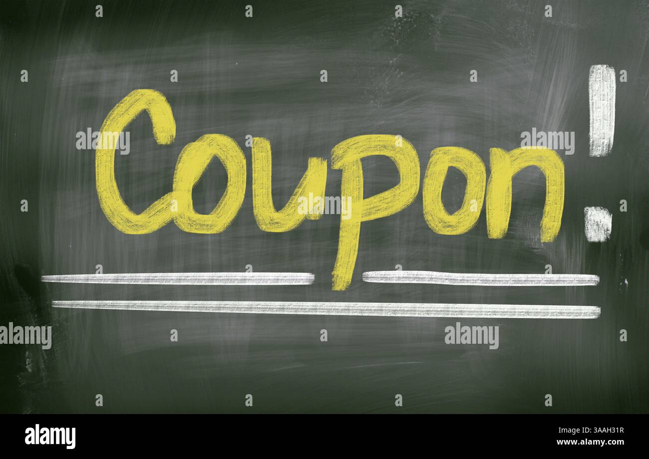Coupon pictures hi-res stock photography and images - Alamy