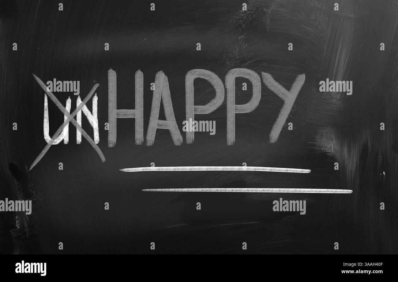 Happy happily content Black and White Stock Photos & Images - Alamy