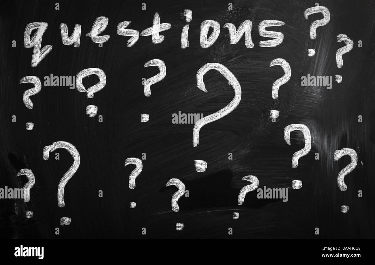 Question mark icons handwriting hi-res stock photography and images - Alamy