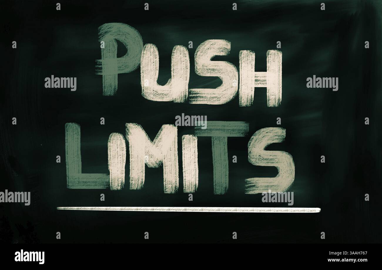 Push your limits hi-res stock photography and images - Alamy
