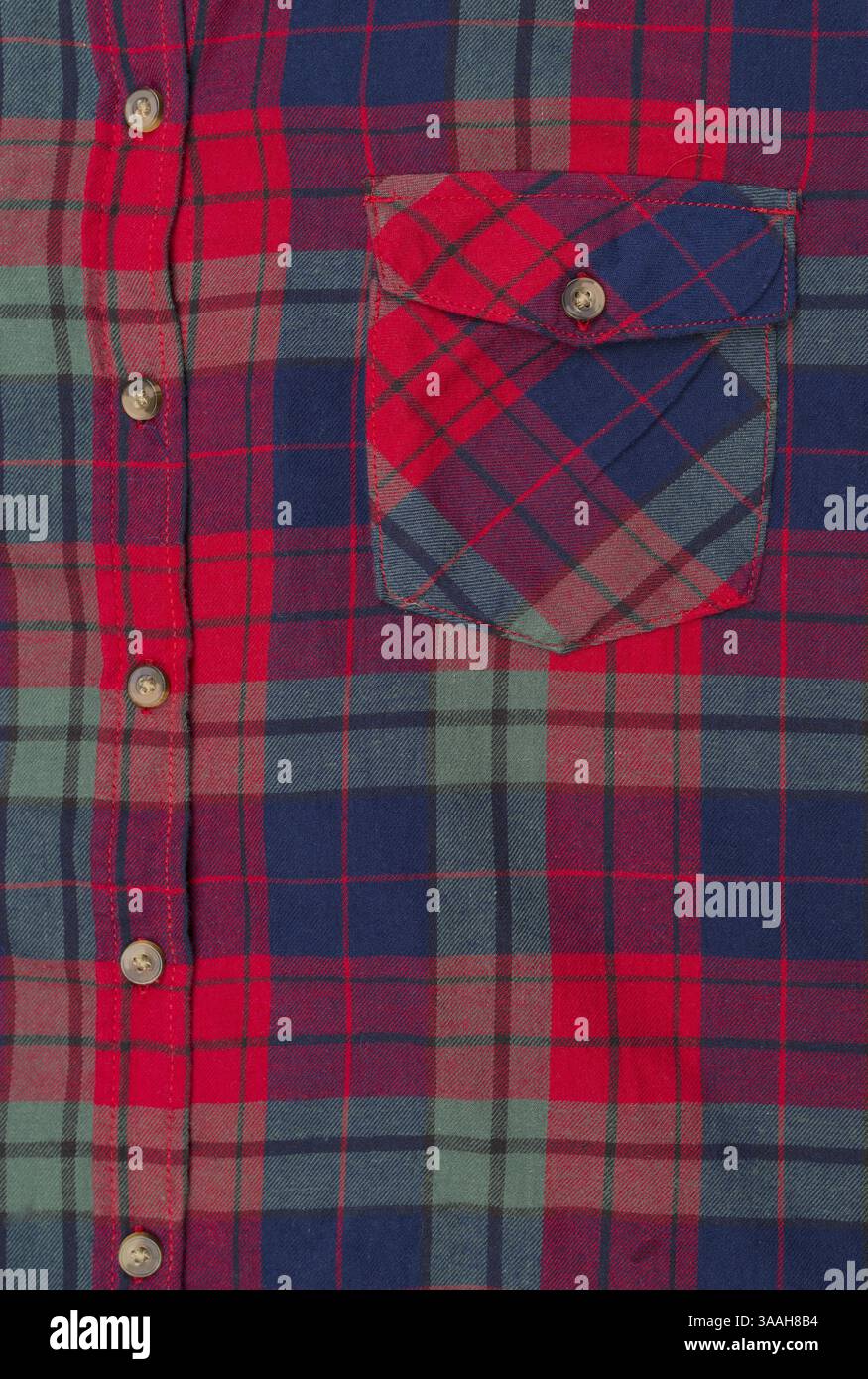 Red and blue check checkered shirt hi-res stock photography and images ...