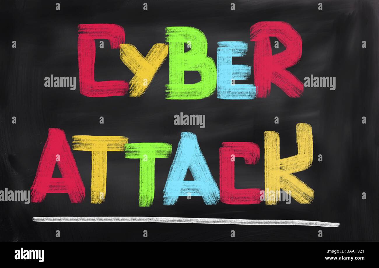 Cyber attack theme hi-res stock photography and images - Alamy