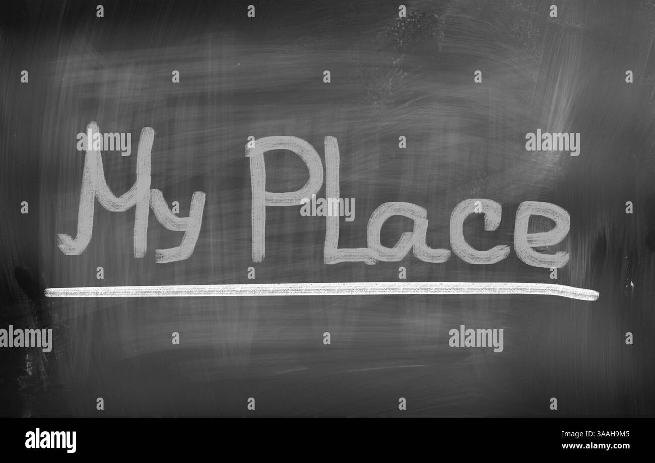 This is my place Black and White Stock Photos & Images - Alamy