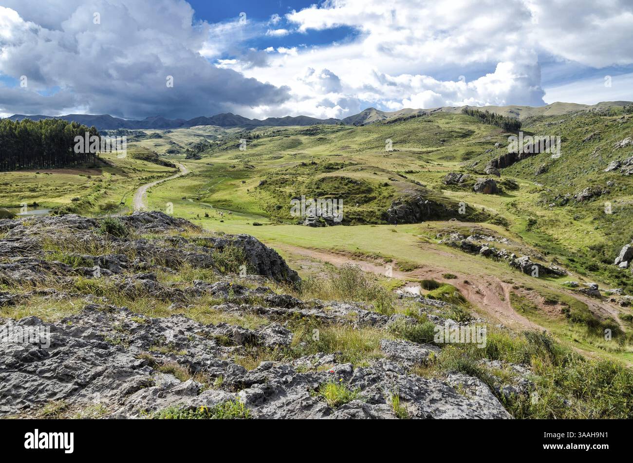 Andes in Peru Stock Photo - Alamy