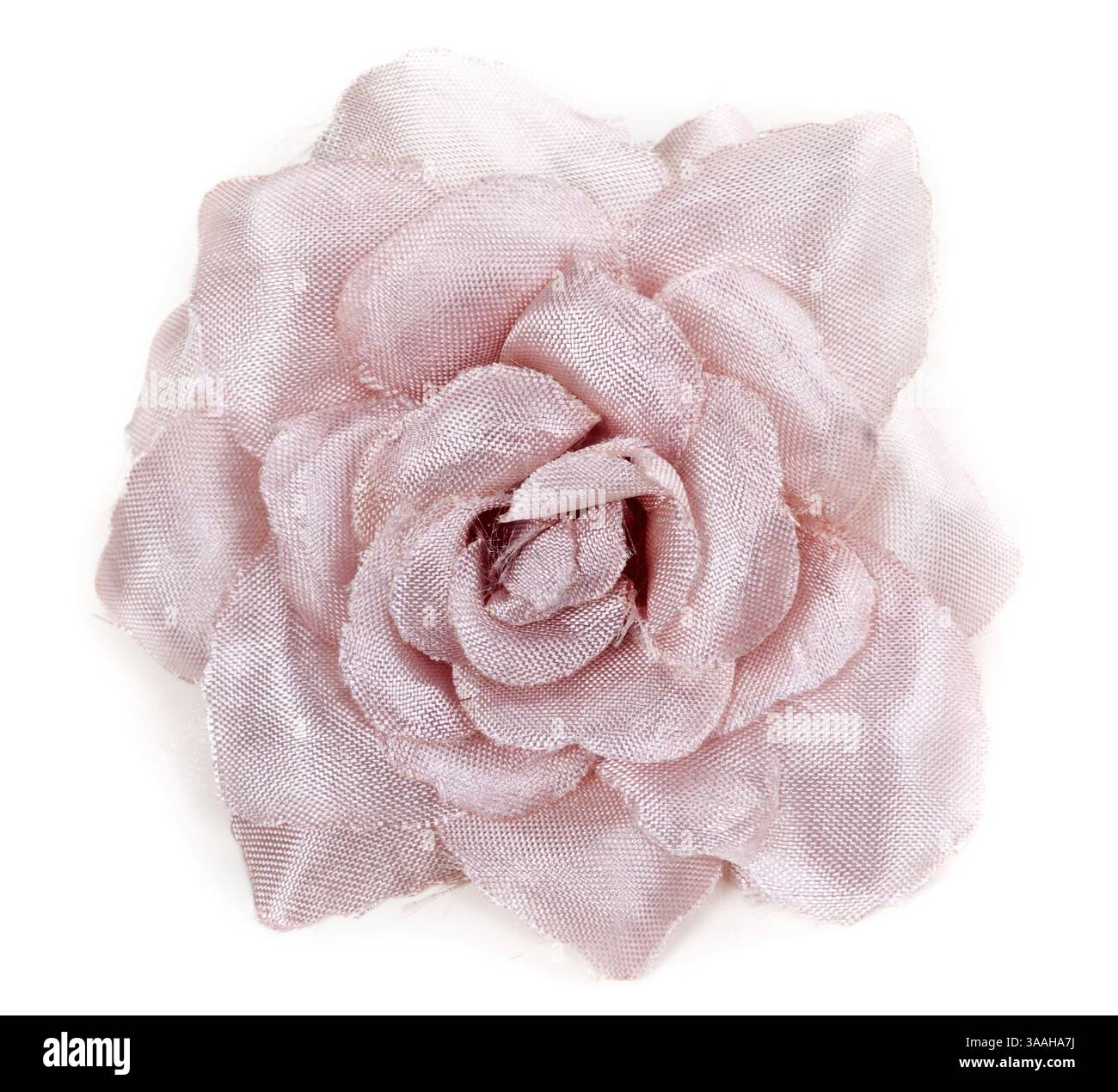 Rose flower from tissue isolated on a white background Stock Photo - Alamy