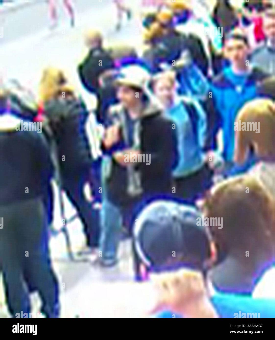 April 18, 2013 - Boston, MA, USA - The FBI released photos and video of ...