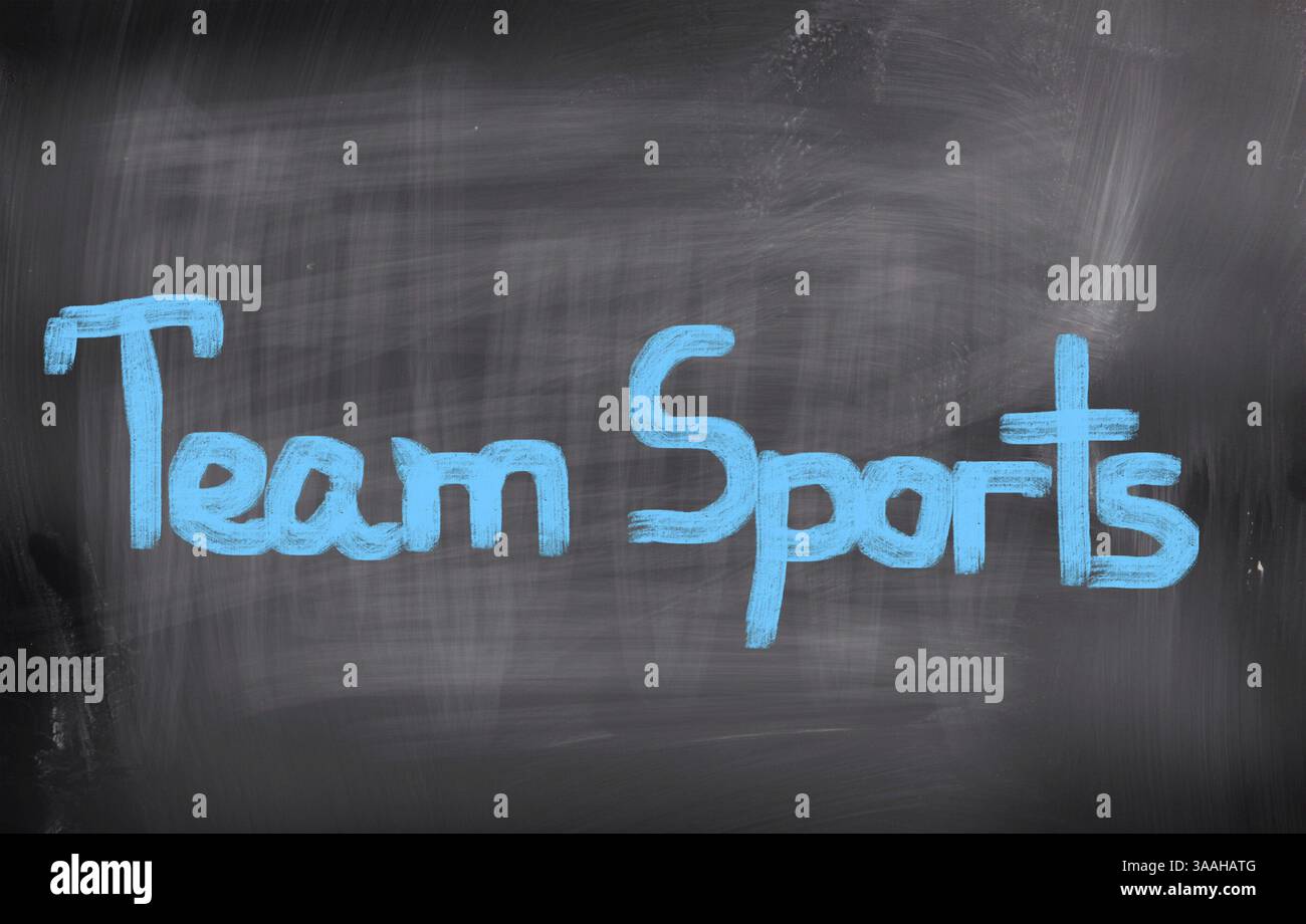 Team sports concept hi-res stock photography and images - Alamy
