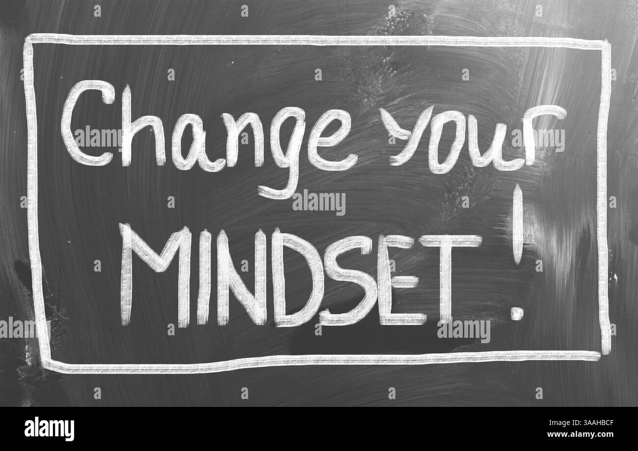 Change Your Mindset Concept Stock Photo - Alamy