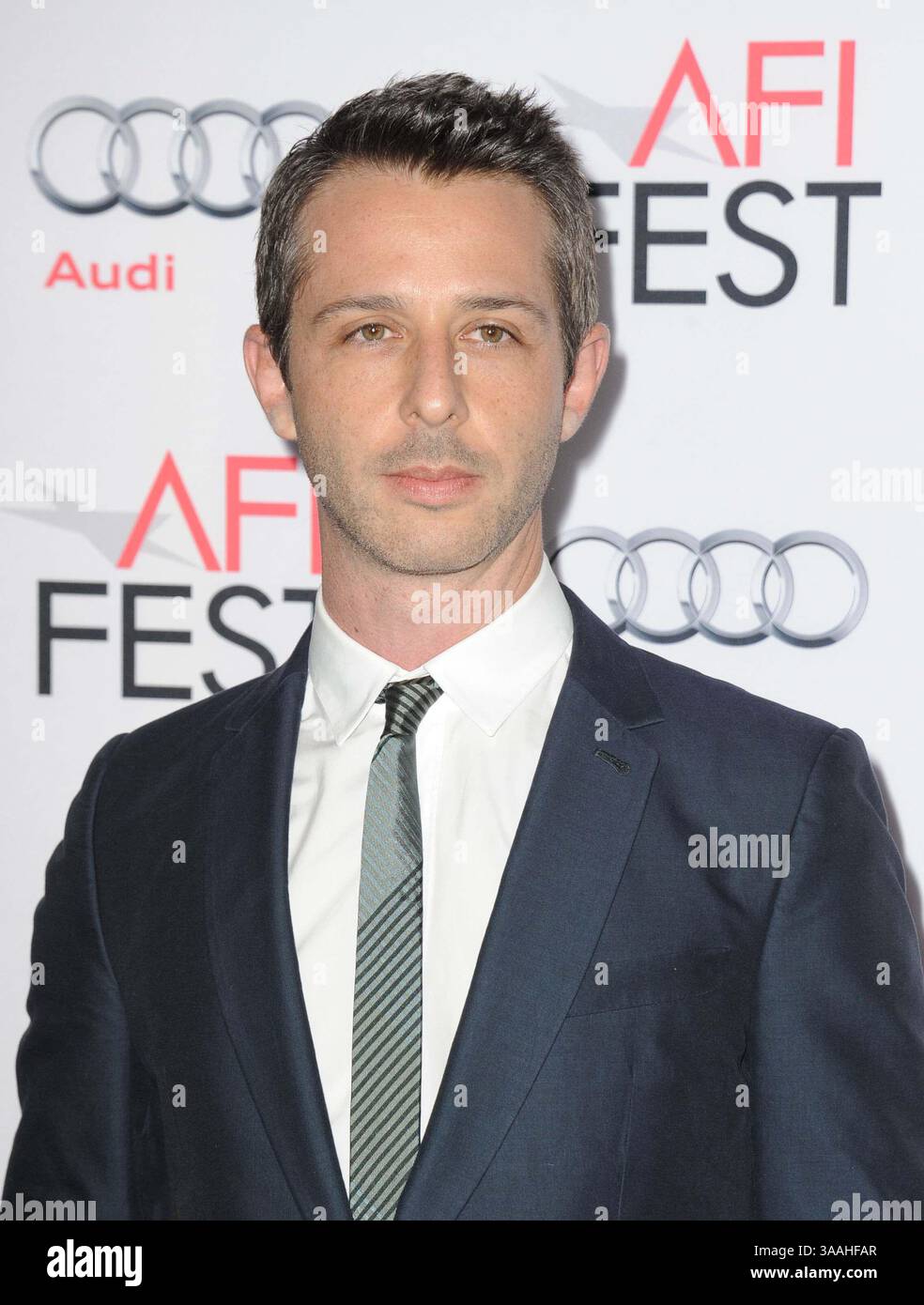 Jeremy strong attending afi fest 2015 closing gala hi-res stock ...