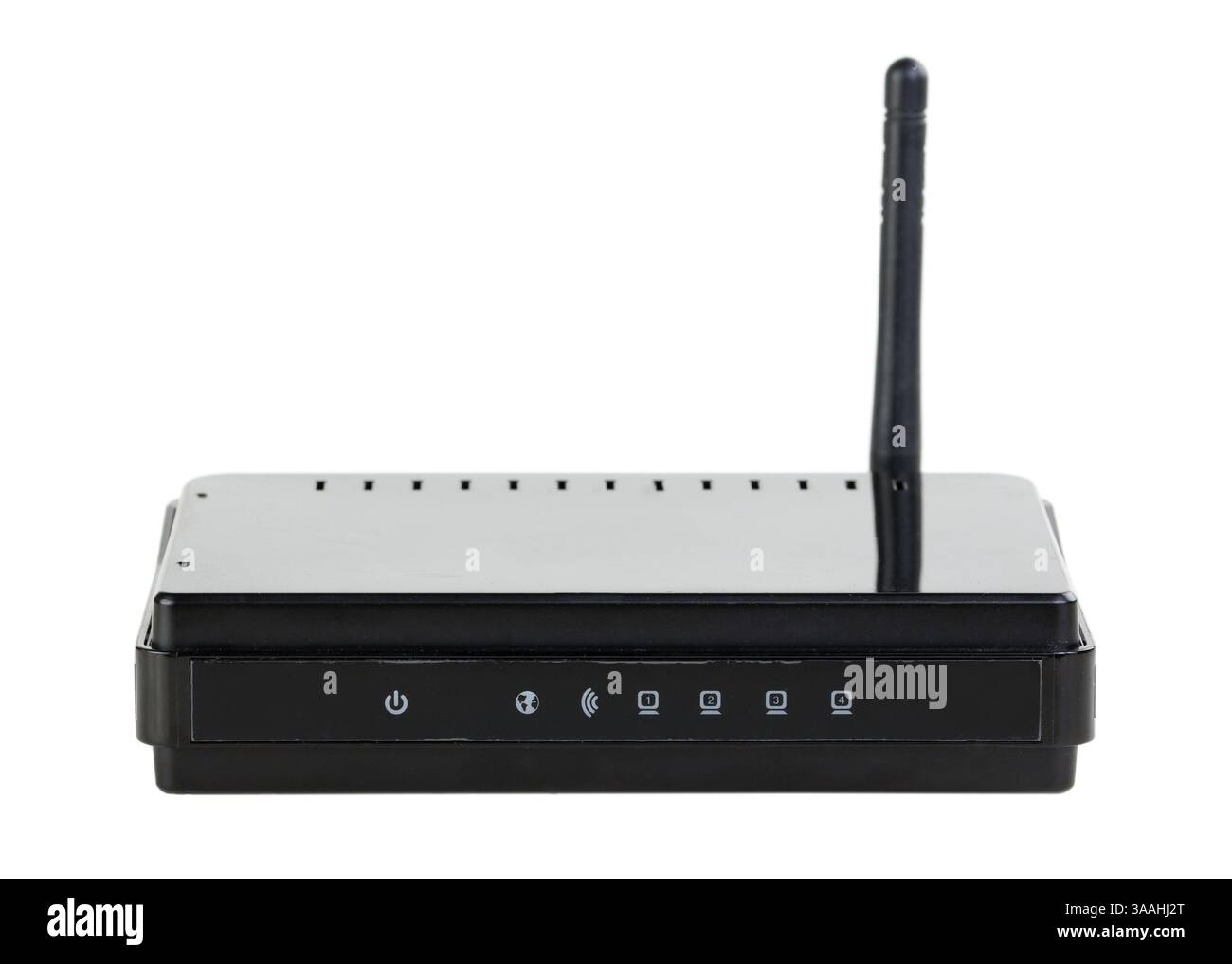 Wifi access point is in the studio on a white background Stock Photo ...