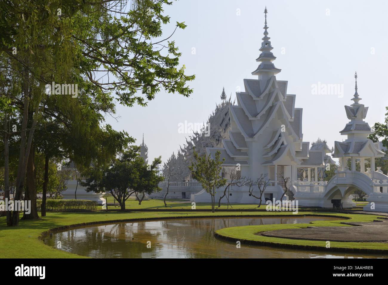 Back side view of temple hi-res stock photography and images - Alamy