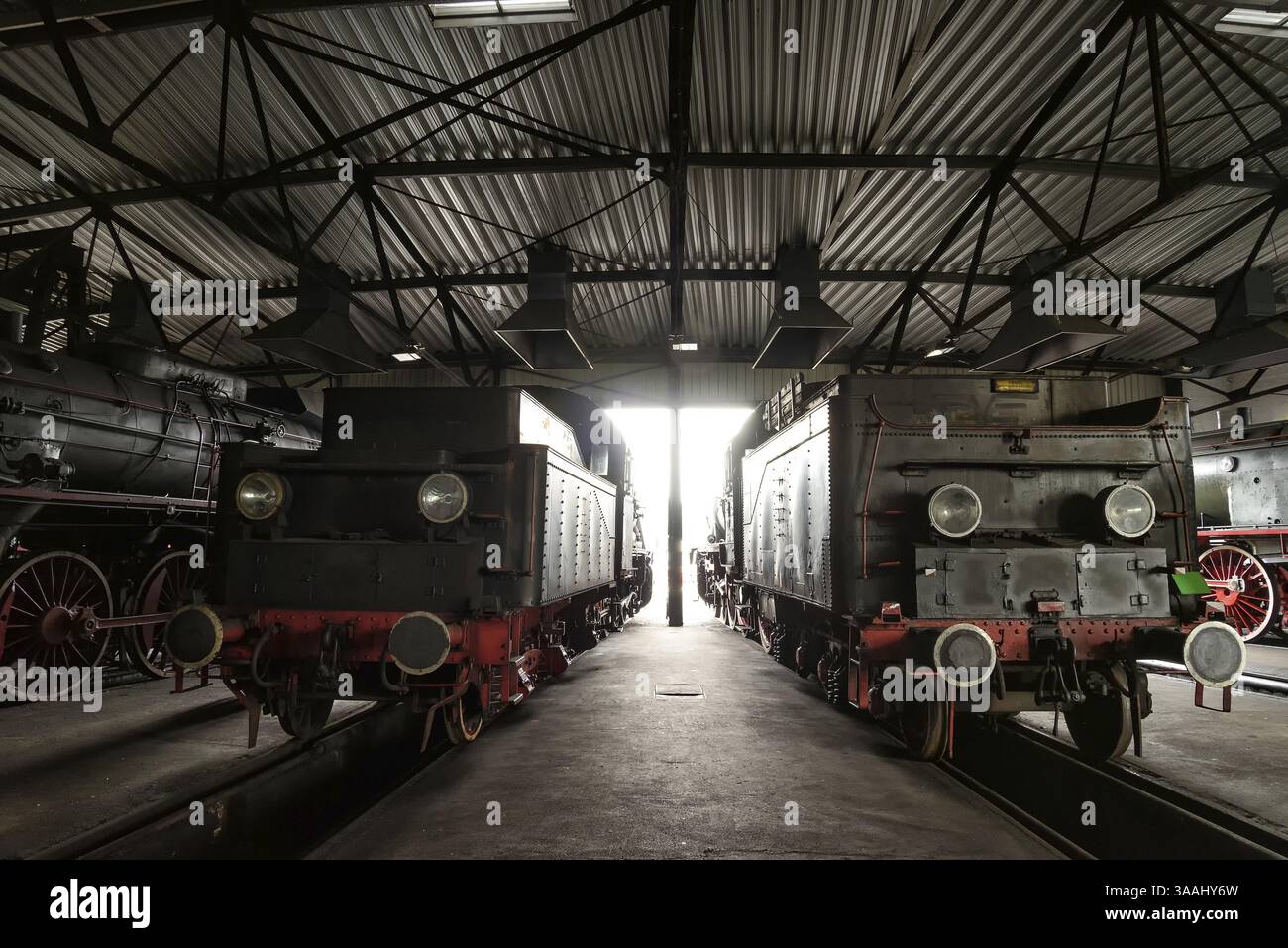 Steam locomotive depots hi-res stock photography and images - Alamy