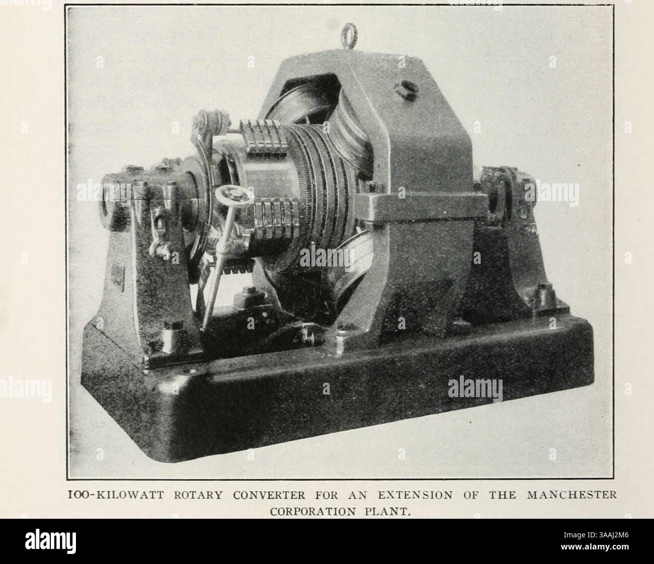 100-KILOWATT ROTARY CONVERTER FOR AN EXTENSION OF THE MANCHESTER ...