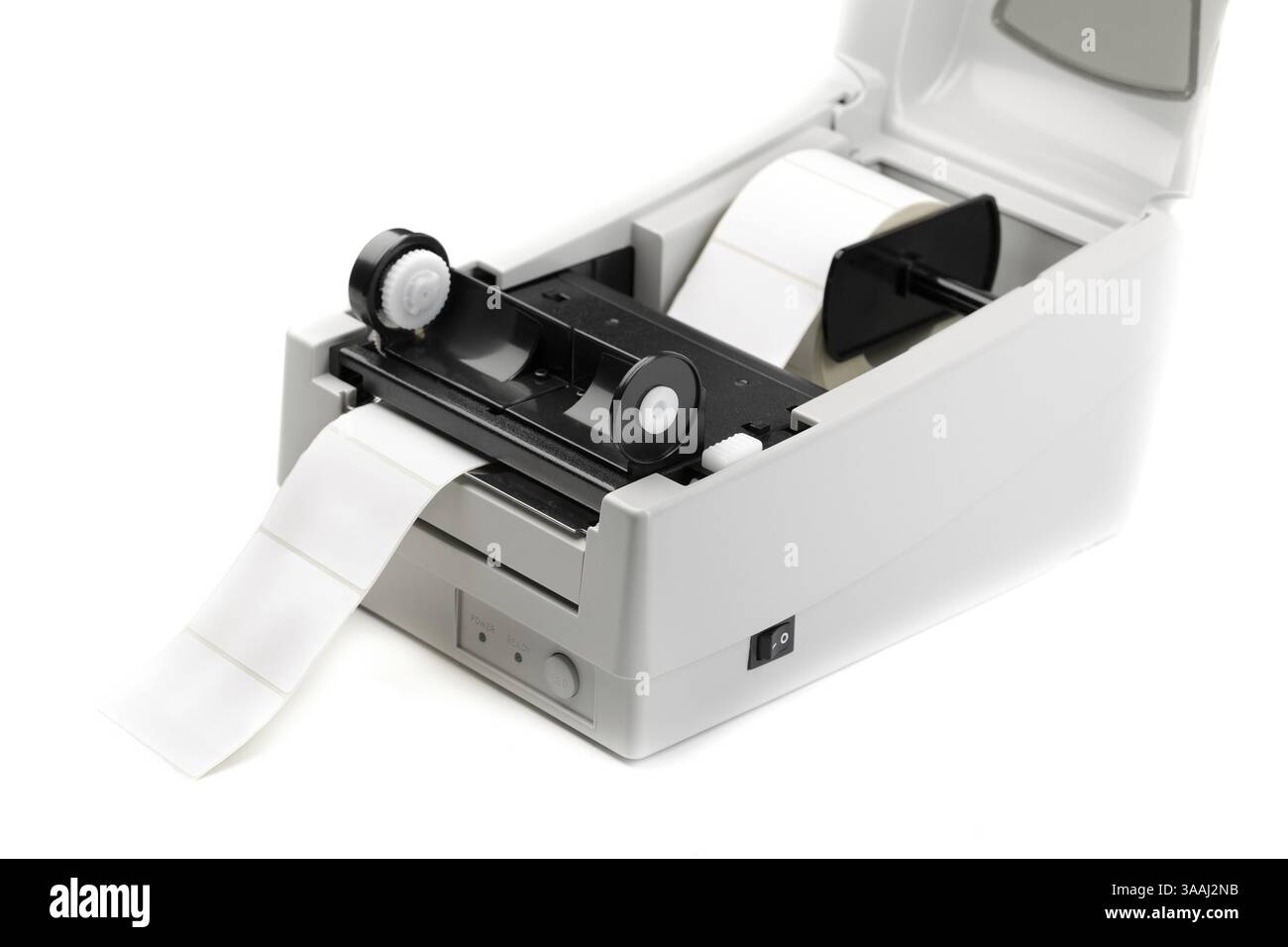 Label printer with blank message ready to insert message of your choice ...