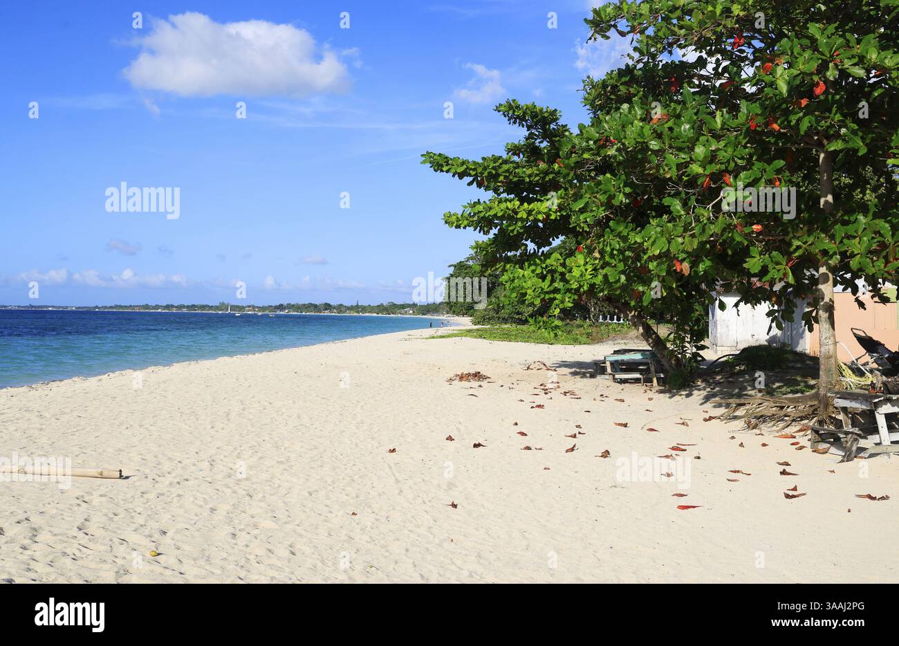 Seven Mile Beach, Negril in Jamaica, Caribbean, Middle America Stock ...