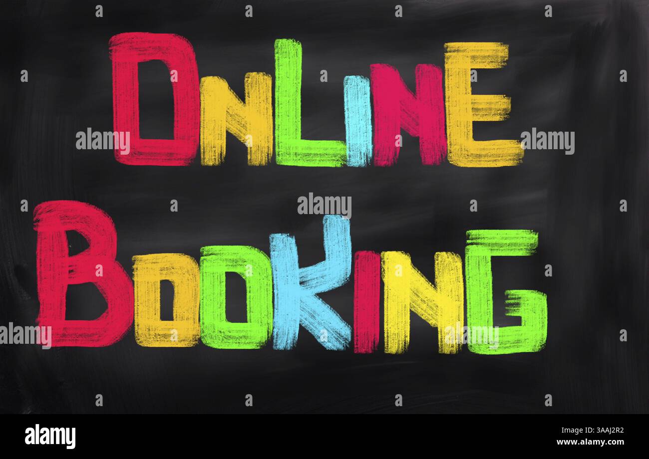 Book here booking office hi-res stock photography and images - Alamy