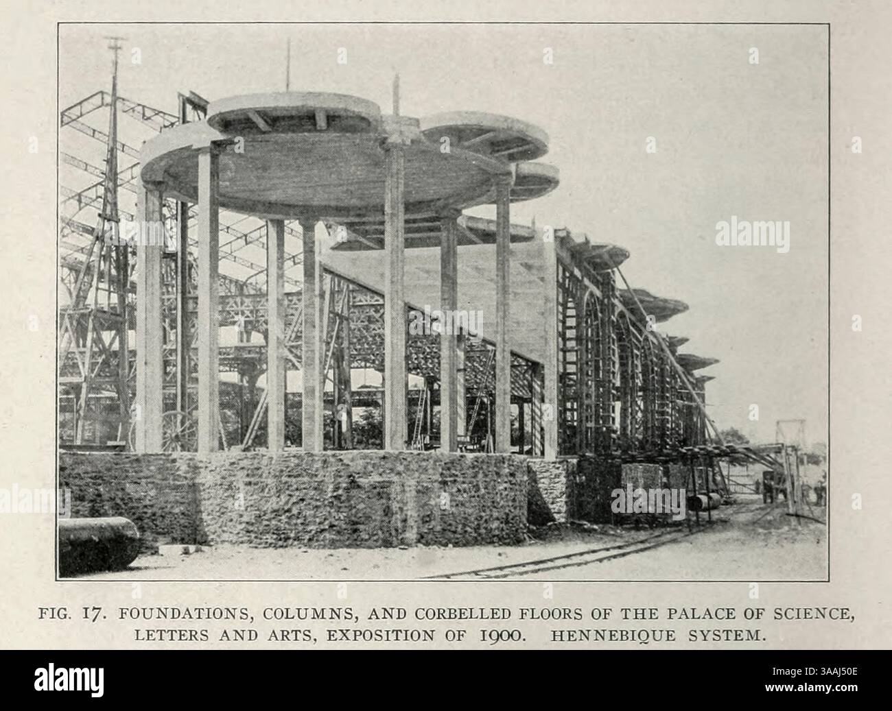 FOUNDATIONS, COLUMNS, AND CORBELLED FLOORS OF THE PALACE OF SCIENCE ...