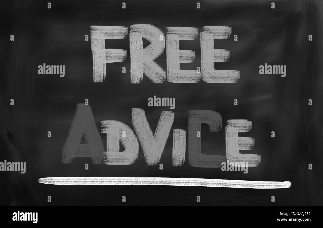 Free Advice Concept Stock Photo - Alamy