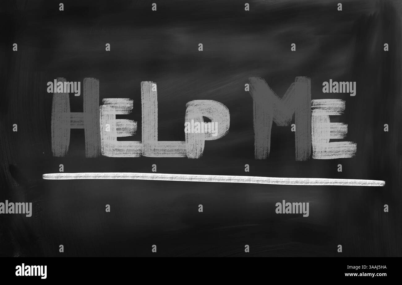 Ask asking for help Black and White Stock Photos & Images - Alamy