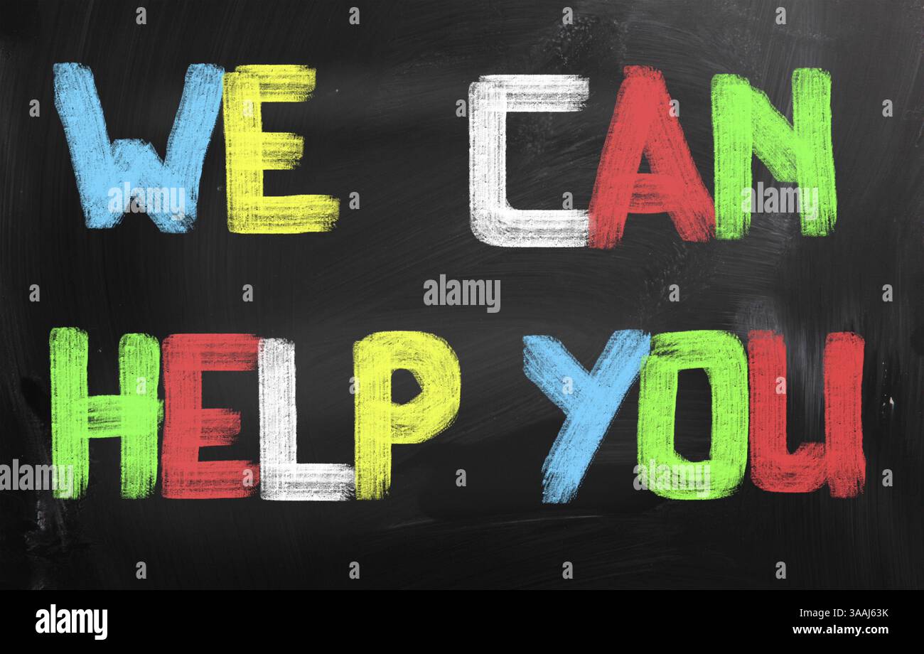 We help you hi-res stock photography and images - Alamy