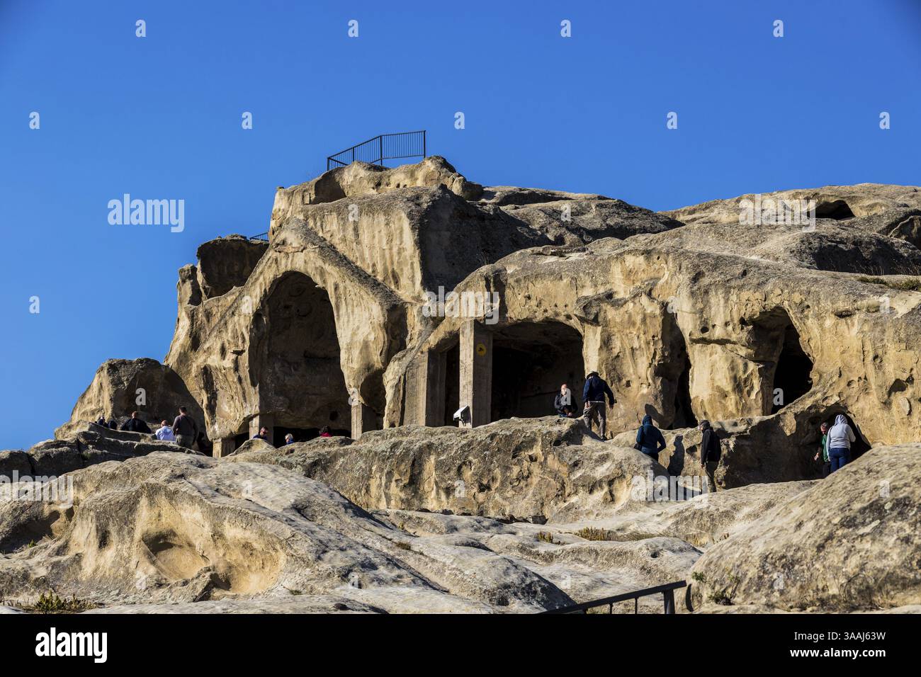 The ancient Cave City of Uplisziche, Georgia, Asia Stock Photo - Alamy